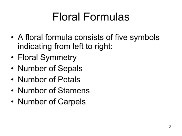 Floral formulas and diagrams | PPT | Flower Shopping | Shopping