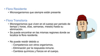 Flora normal y Generalidades de Bacterias | PPTX