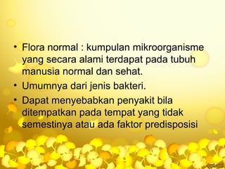 FLORA NORMAL | PPT