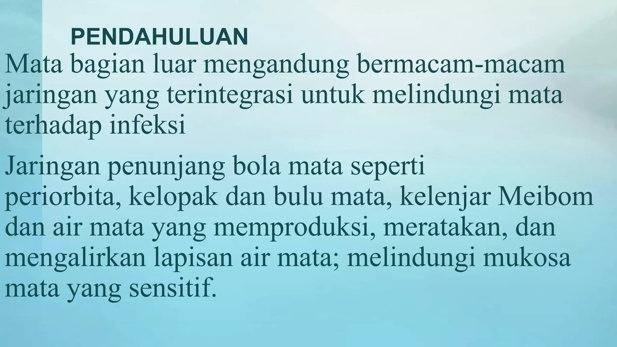 Flora normal mata dan kuman penyebab infeksi mata | PPTX