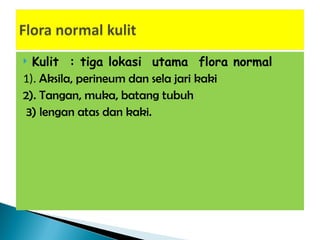 MATERI Flora Normal Pada Tubuh Manusia.ppt