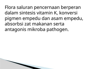 FLORA NORMAL TUBUH MANUSIA HIDUP. KESEHATAN | PPTX
