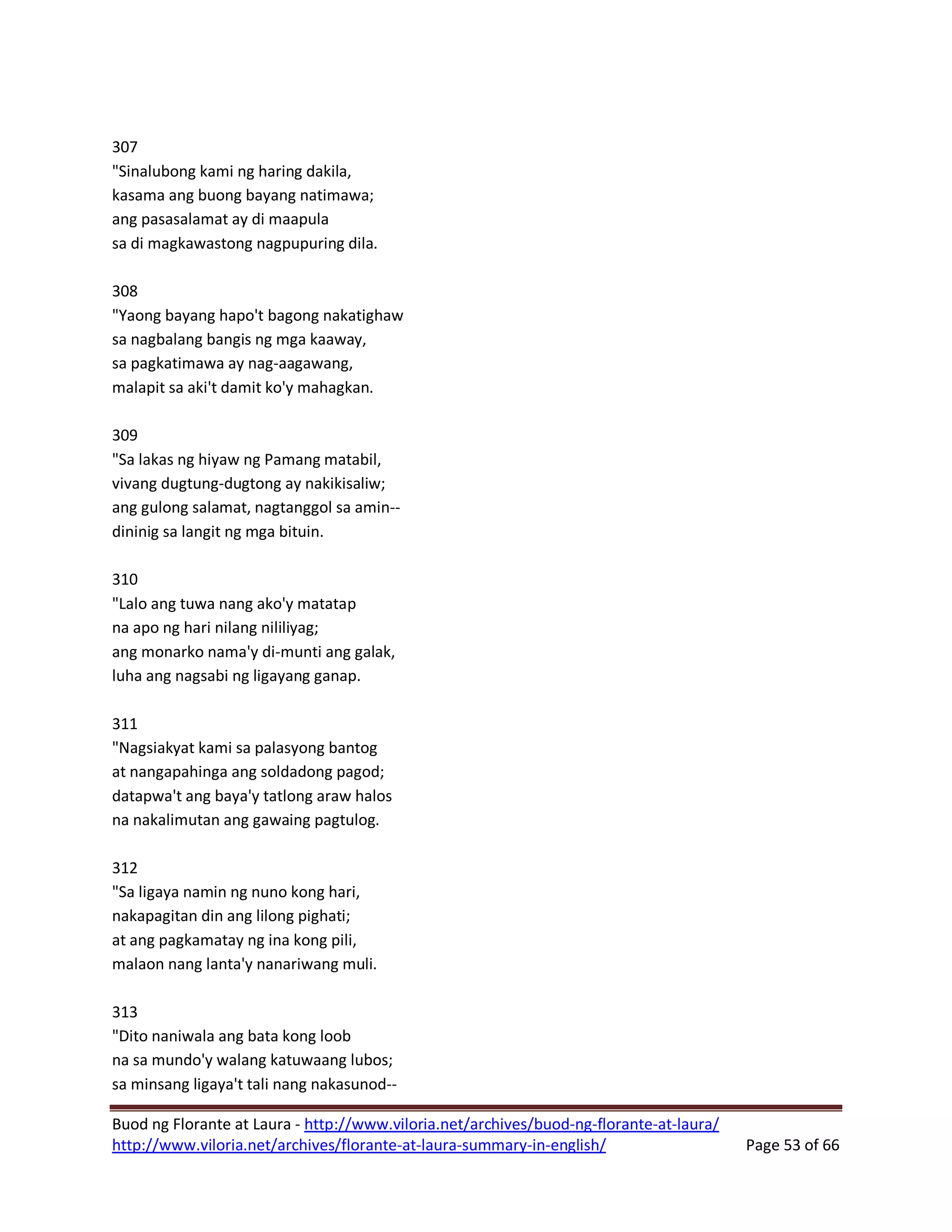 Florante at-laura-saknong | PDF