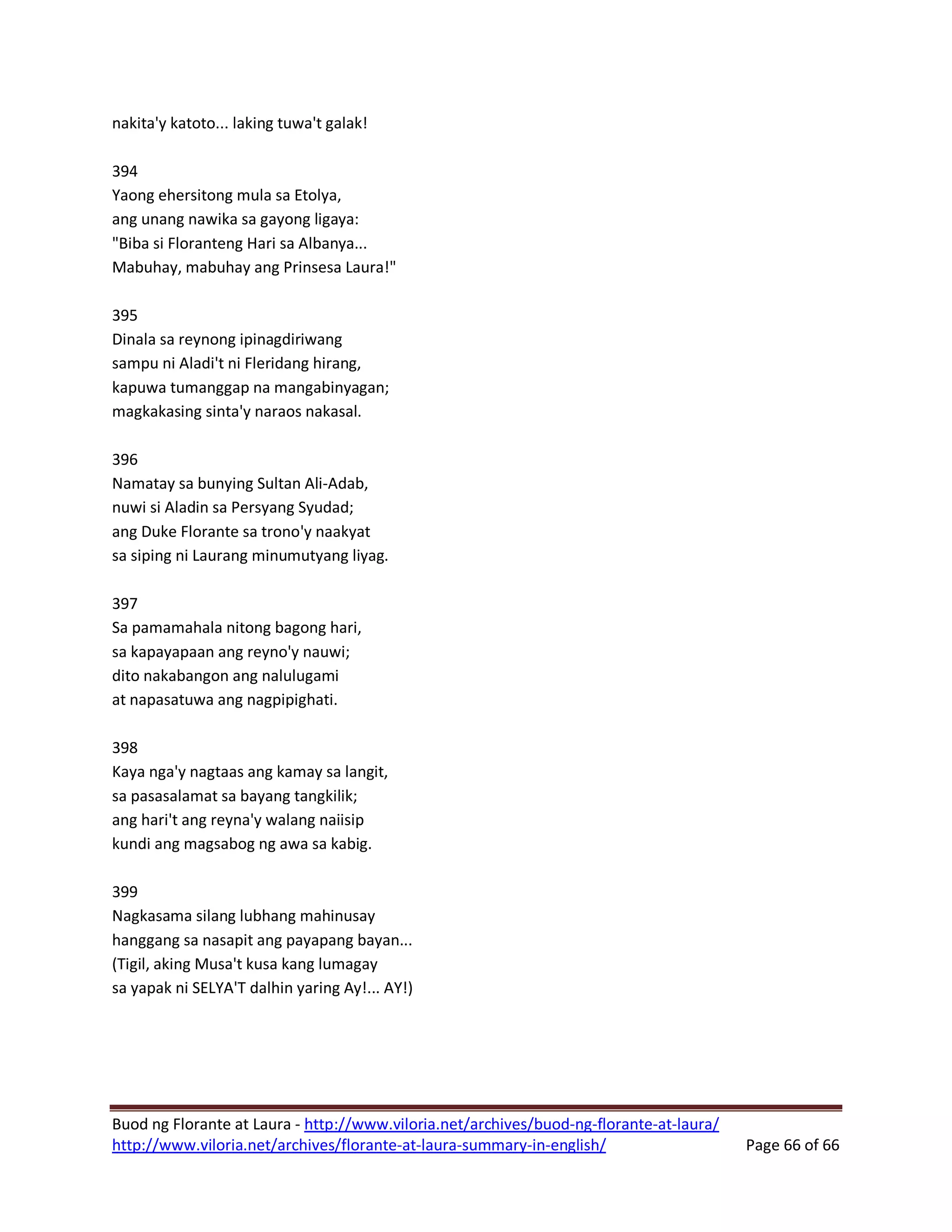 Florante at-laura-saknong | PDF