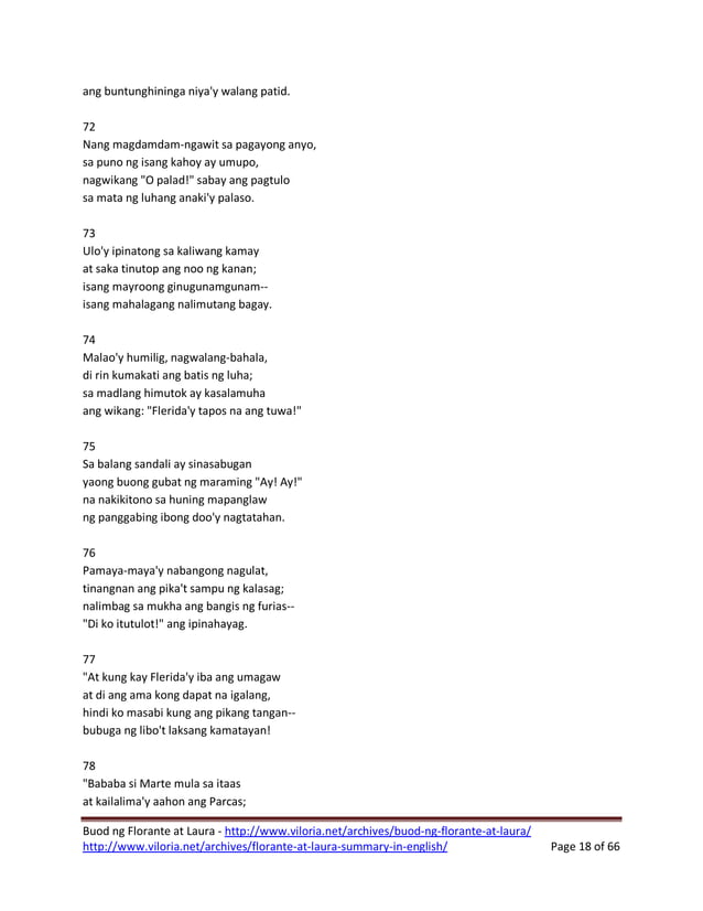 Florante at-laura-saknong | PDF