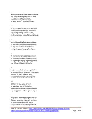 Florante at-laura-saknong | PDF