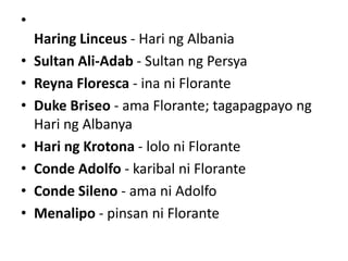 Florante at laura | PPTX