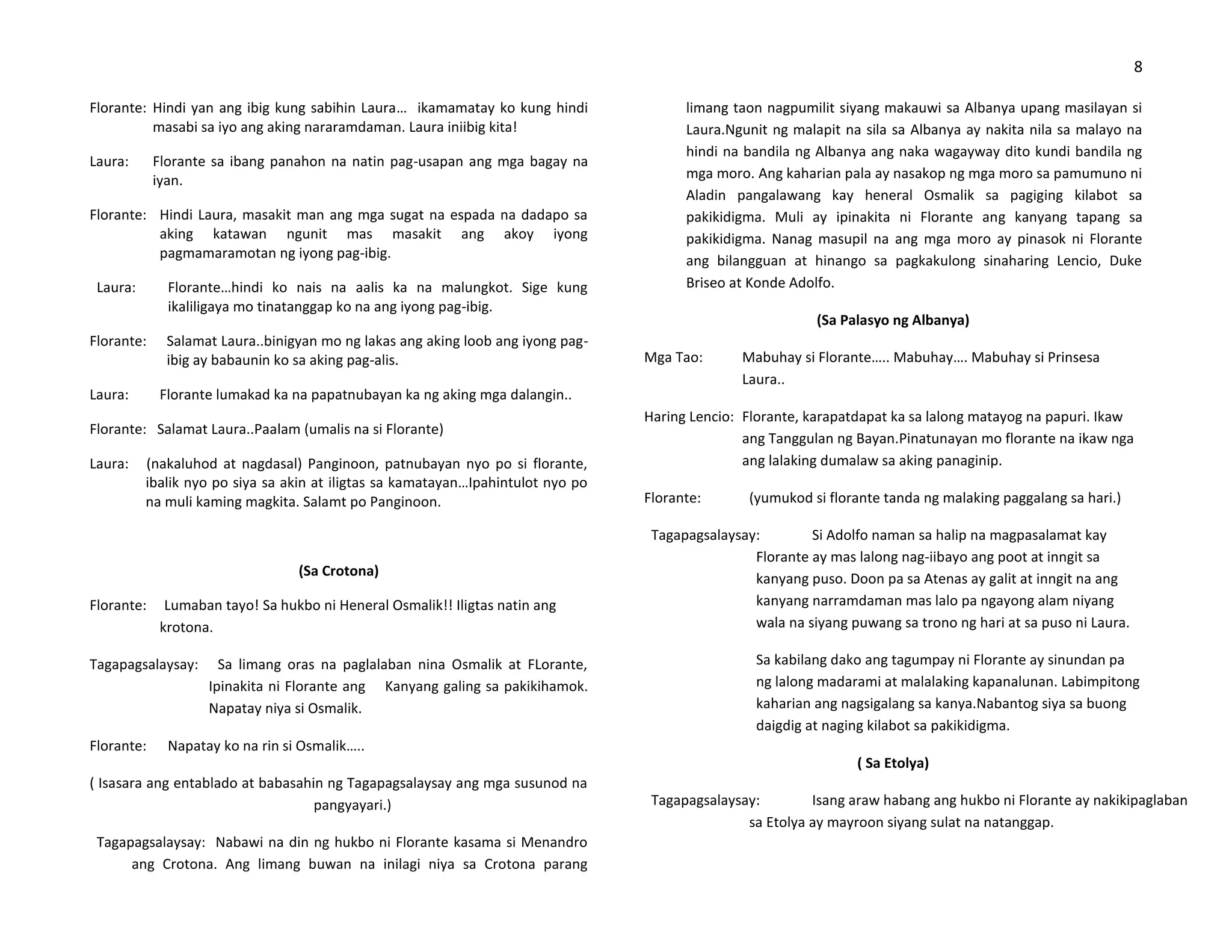 Florante at Laura | PDF