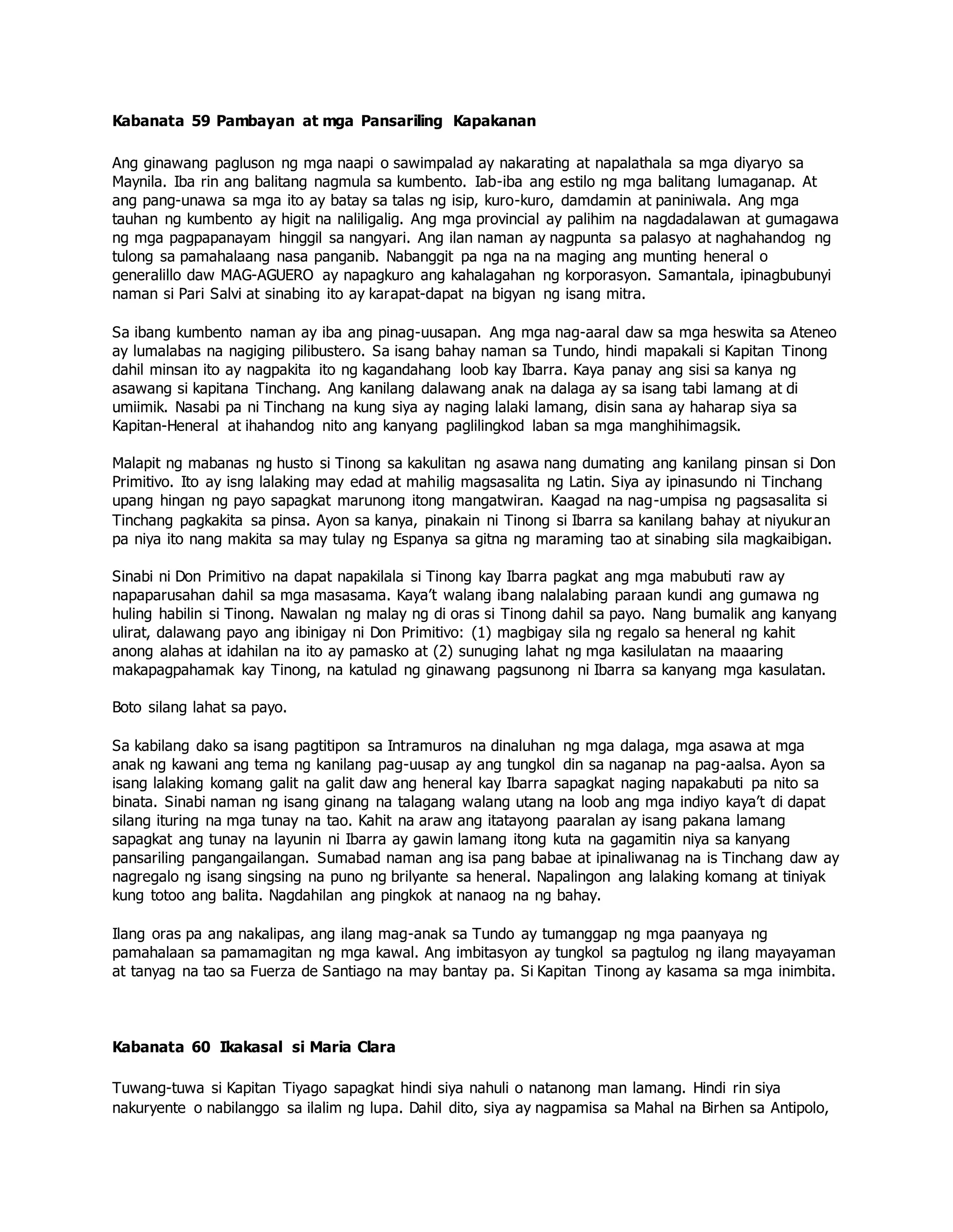 FLORANTE AT LAURA KABANATA 1 TO 64 | DOCX