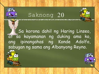 Florante at Laura (Saknong 12-20) | PPTX