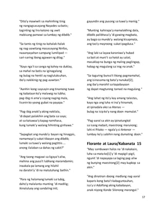 Florante at laura | DOCX