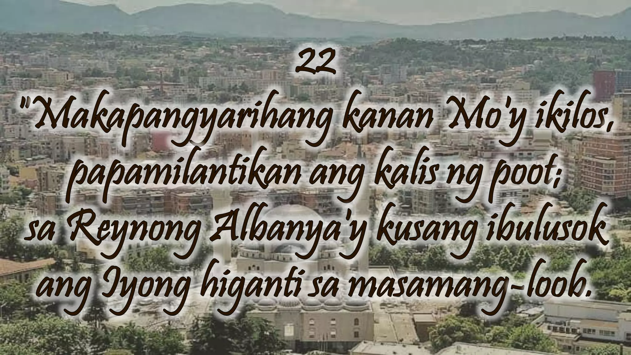 KABANATA 2: ANG MAPAIT NA SINAPIT | PPT