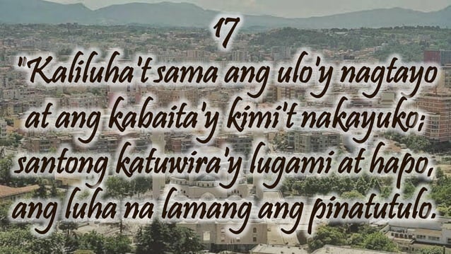 KABANATA 2: ANG MAPAIT NA SINAPIT | PPT