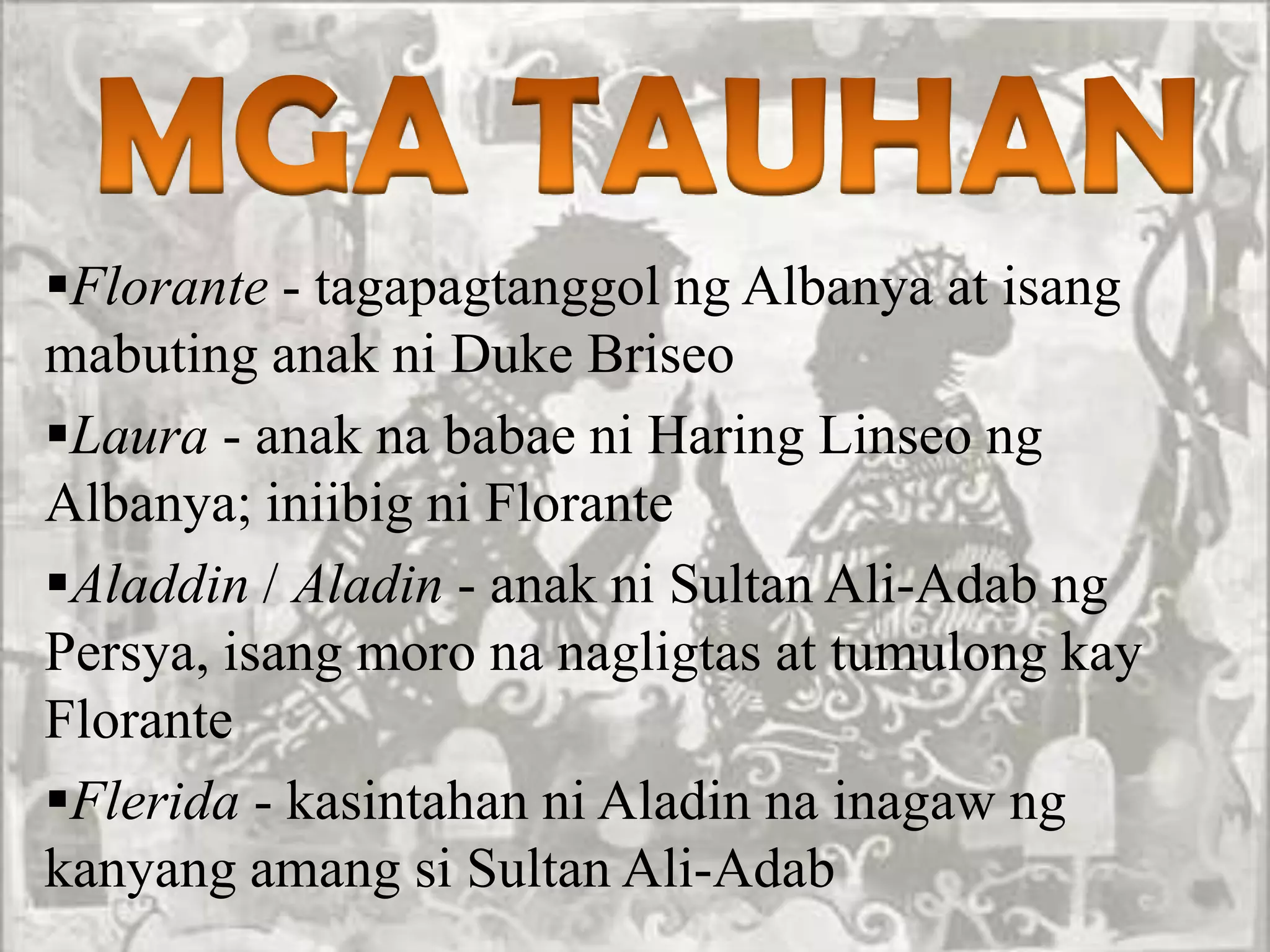 Florante at Laura Introduction | PPTX