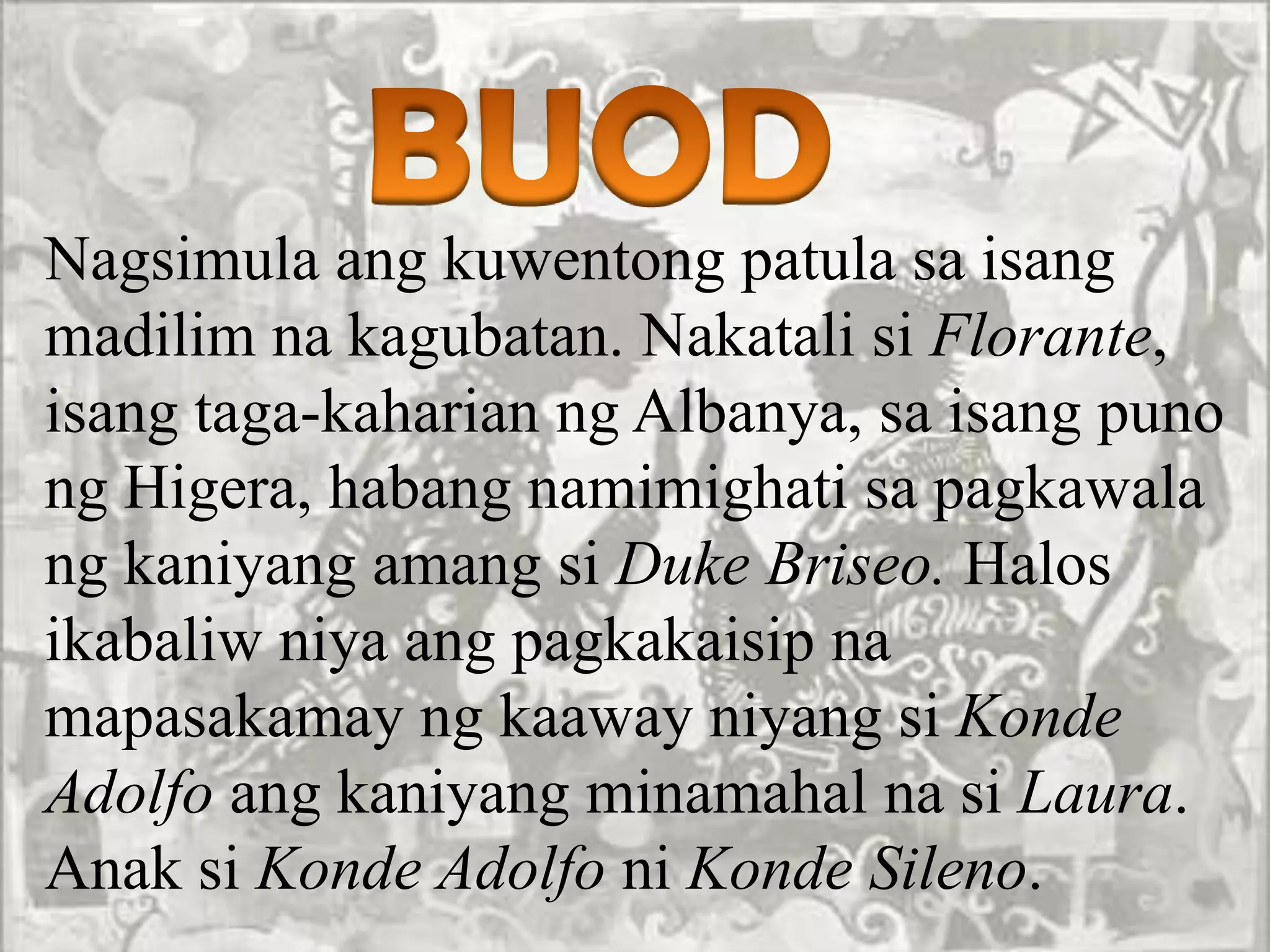 Florante at Laura Introduction | PPTX