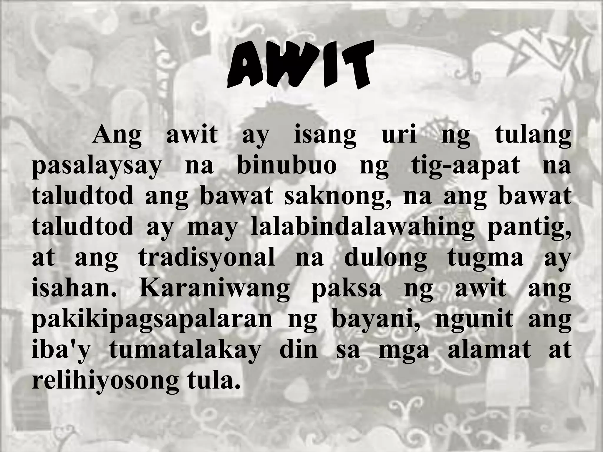 Florante at Laura Introduction | PPTX