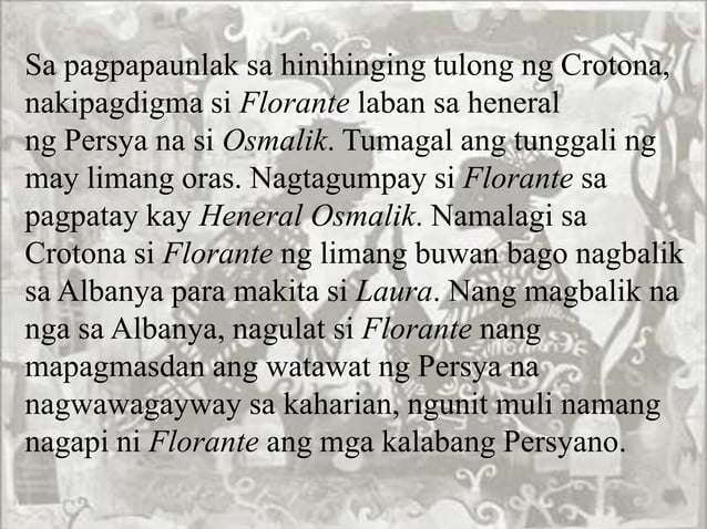Florante at Laura Introduction | PPTX