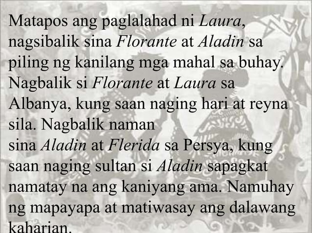Florante at Laura Introduction | PPTX