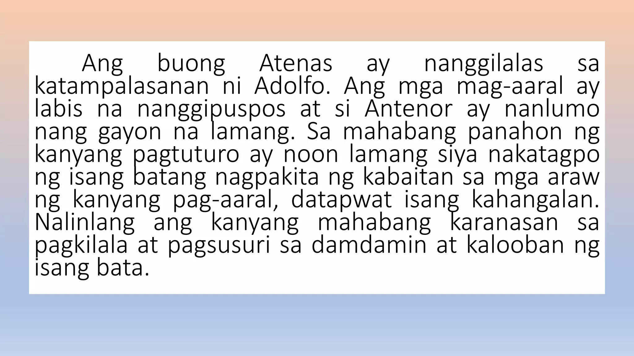 Florante at Laura (Kabanata 4-6)-Monologo.pptx