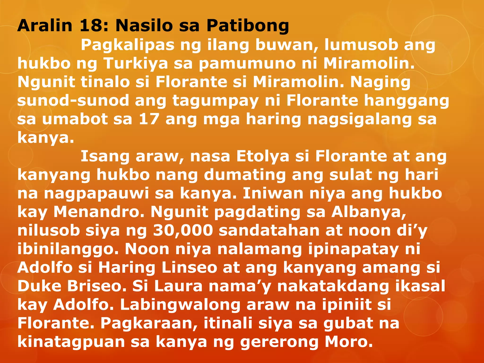 Florante at laura powerpoint | PPTX