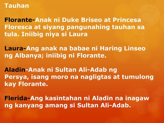Florante at laura powerpoint | PPTX