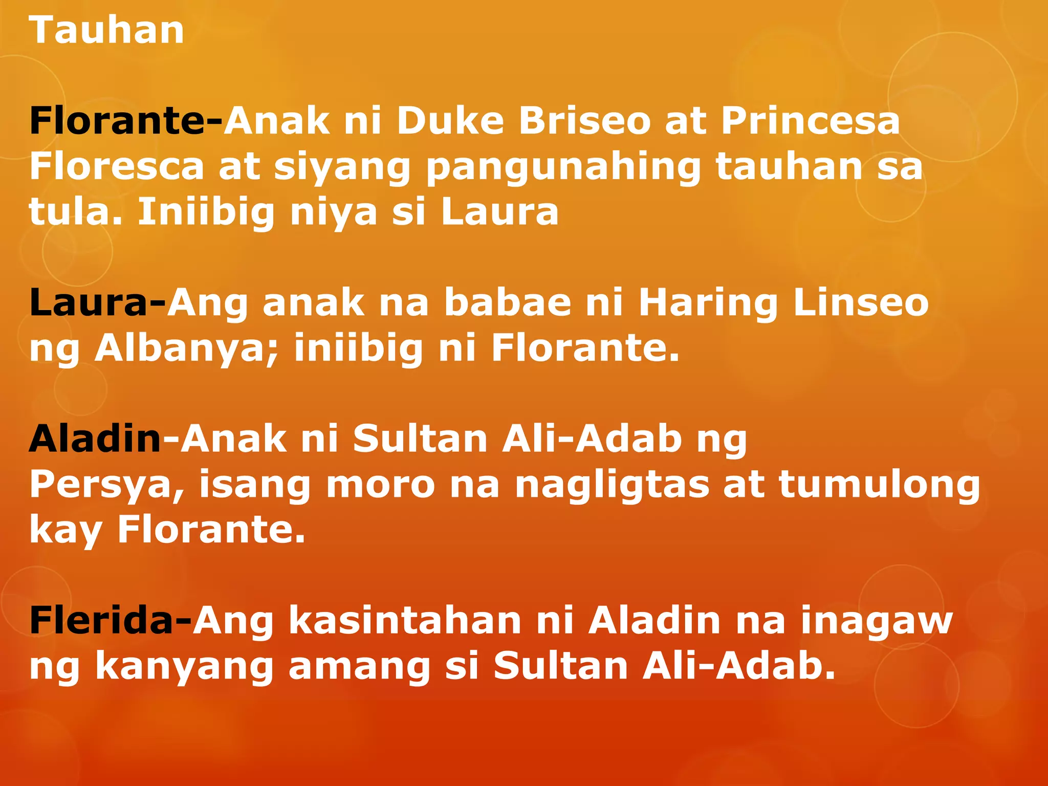 Florante at laura powerpoint | PPTX