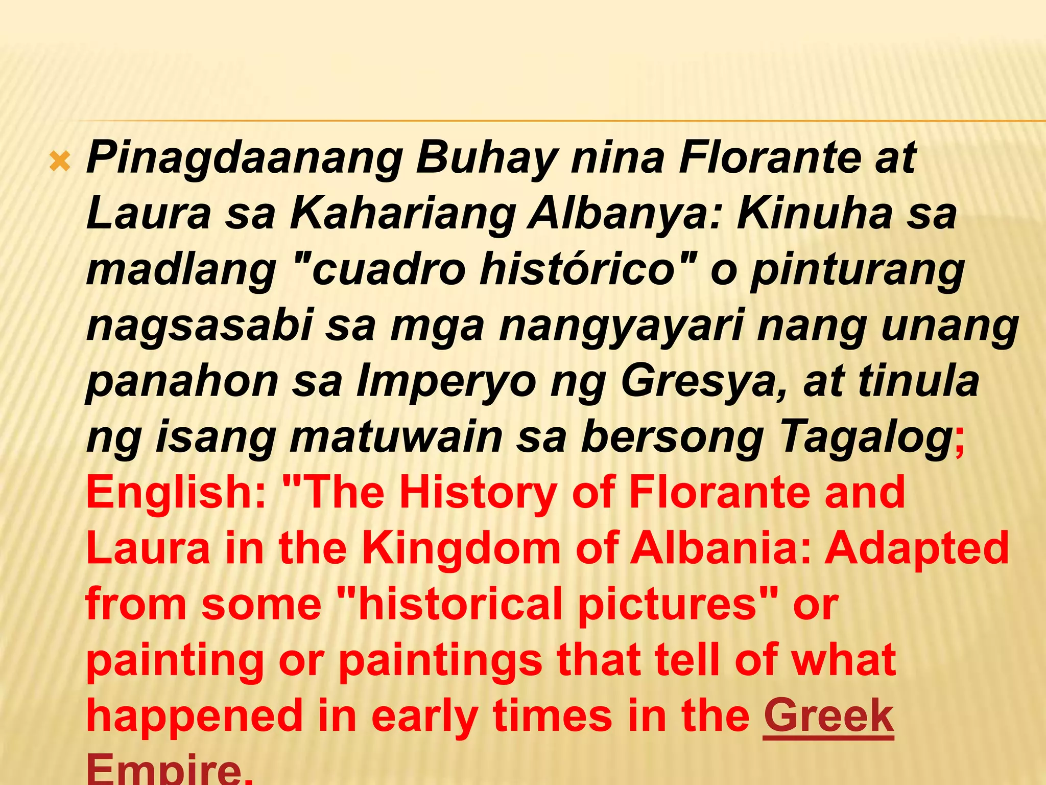 Florante at laura ppt_Mam Shie | PPTX