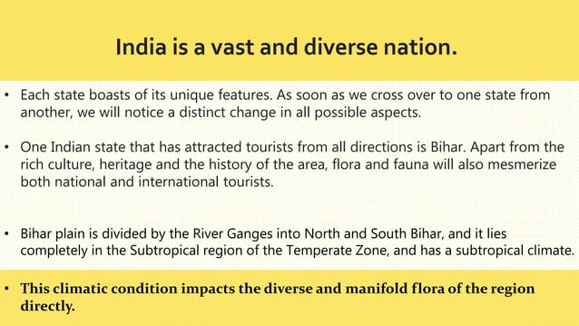 Flora of Bihar | PPTX