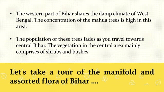 Flora of Bihar | PPTX