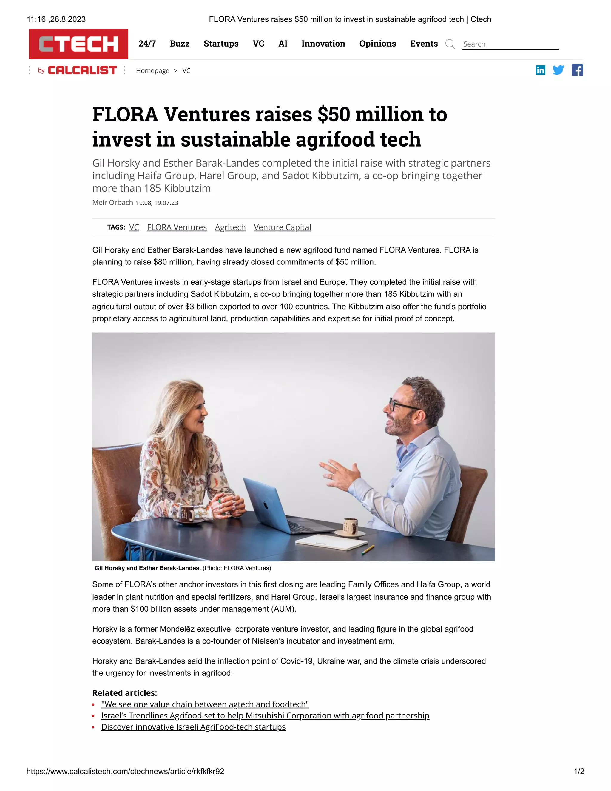 FLORA Ventures raises $50 million to invest in sustainable agrifood ...