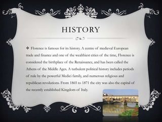 Florence | PPTX