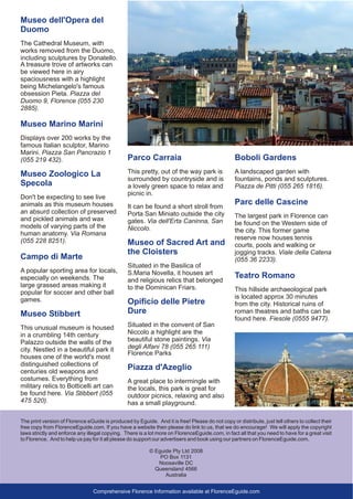 Florence travel-guide | PDF