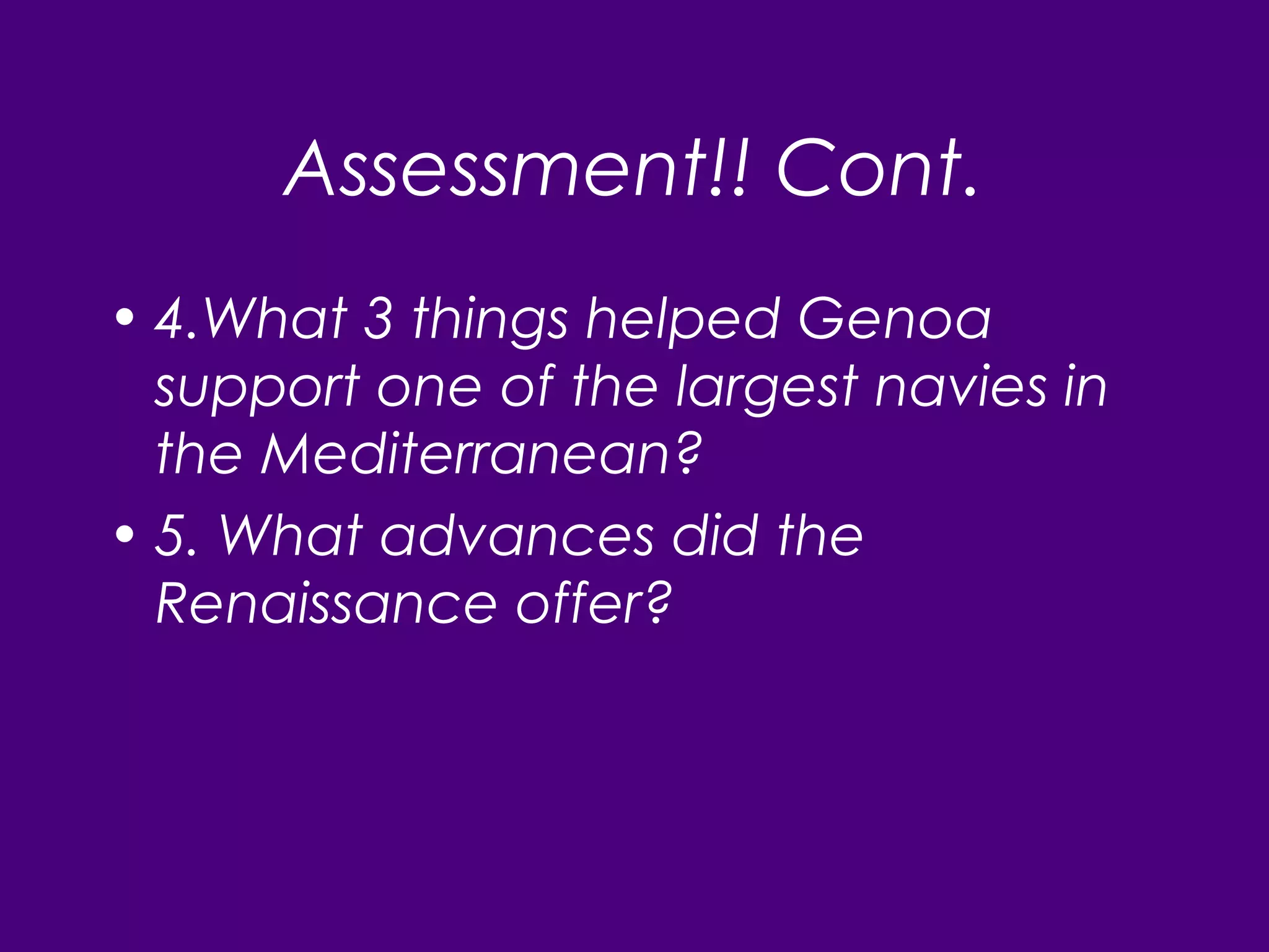 Italy and the Renaissance | PPT