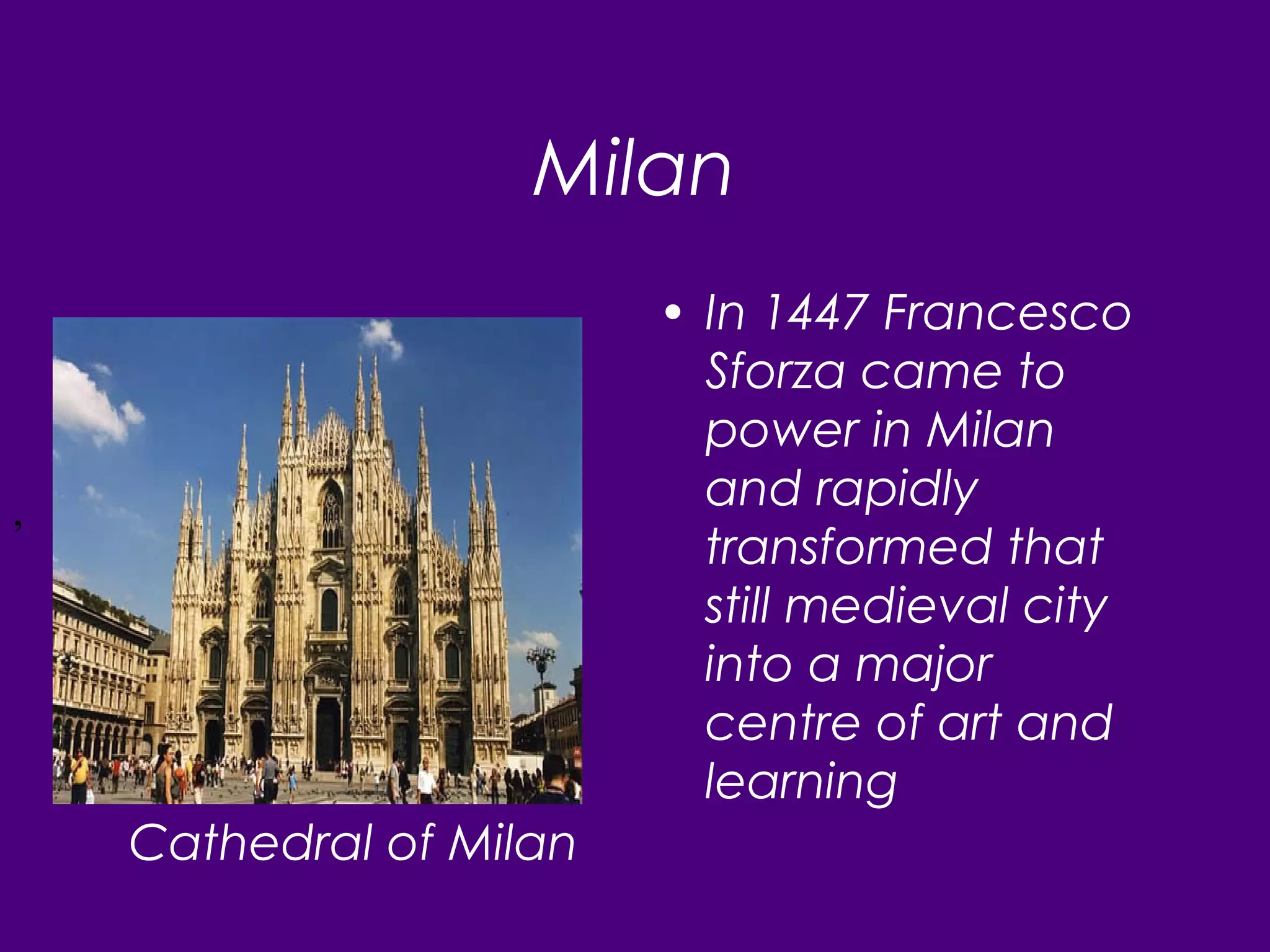 Italy and the Renaissance | PPT