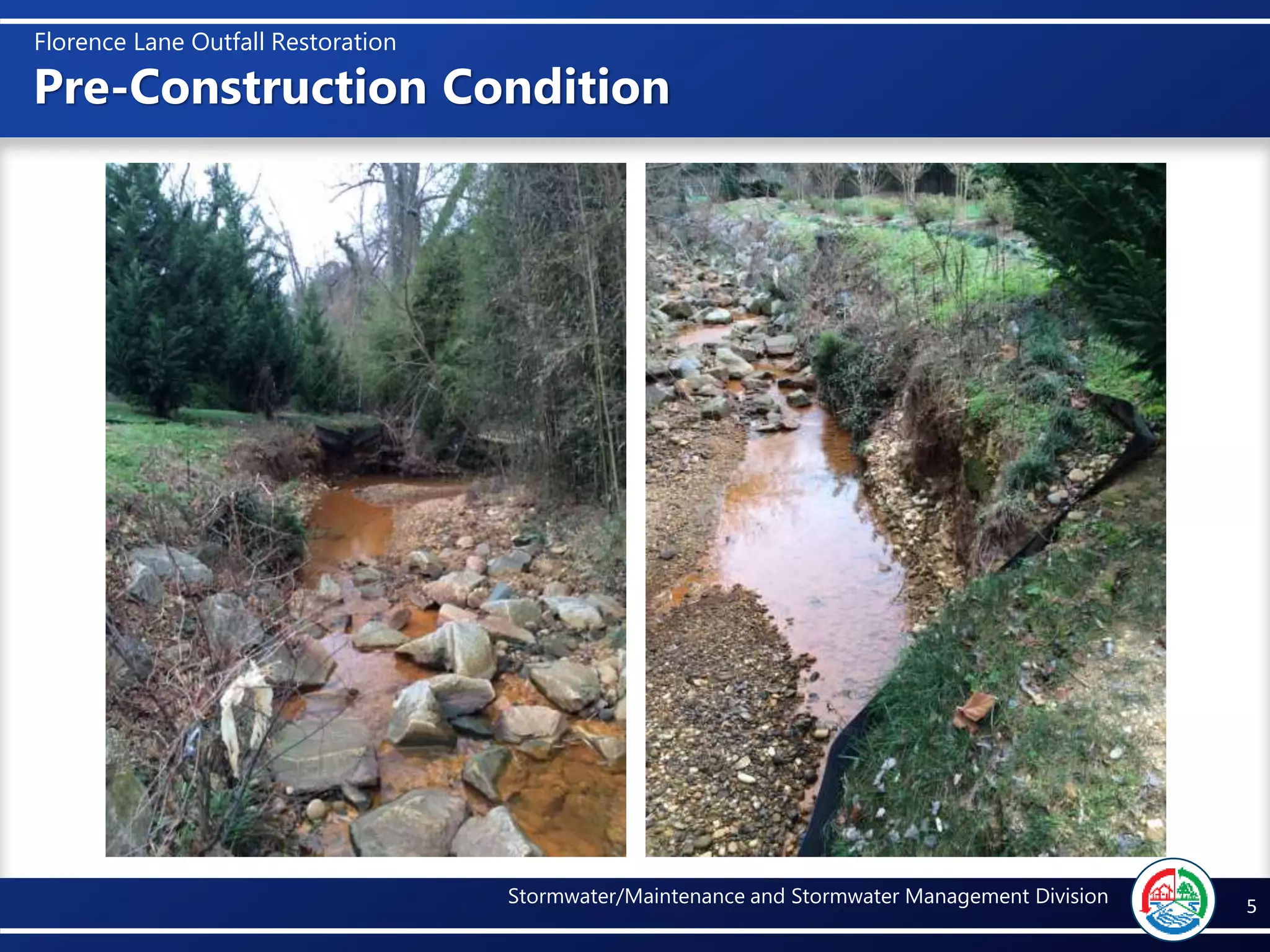 Florence Lane Outfall Restoration | PPT