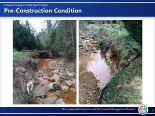 Florence Lane Outfall Restoration | PPT