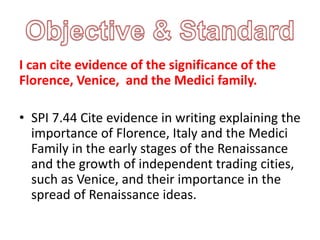 Florence and the Medici Family | PPTX | Infectious Diseases | Diseases ...
