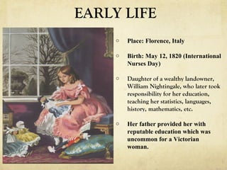 Florence nightingale- lady with the lamp and the mother of modern ...