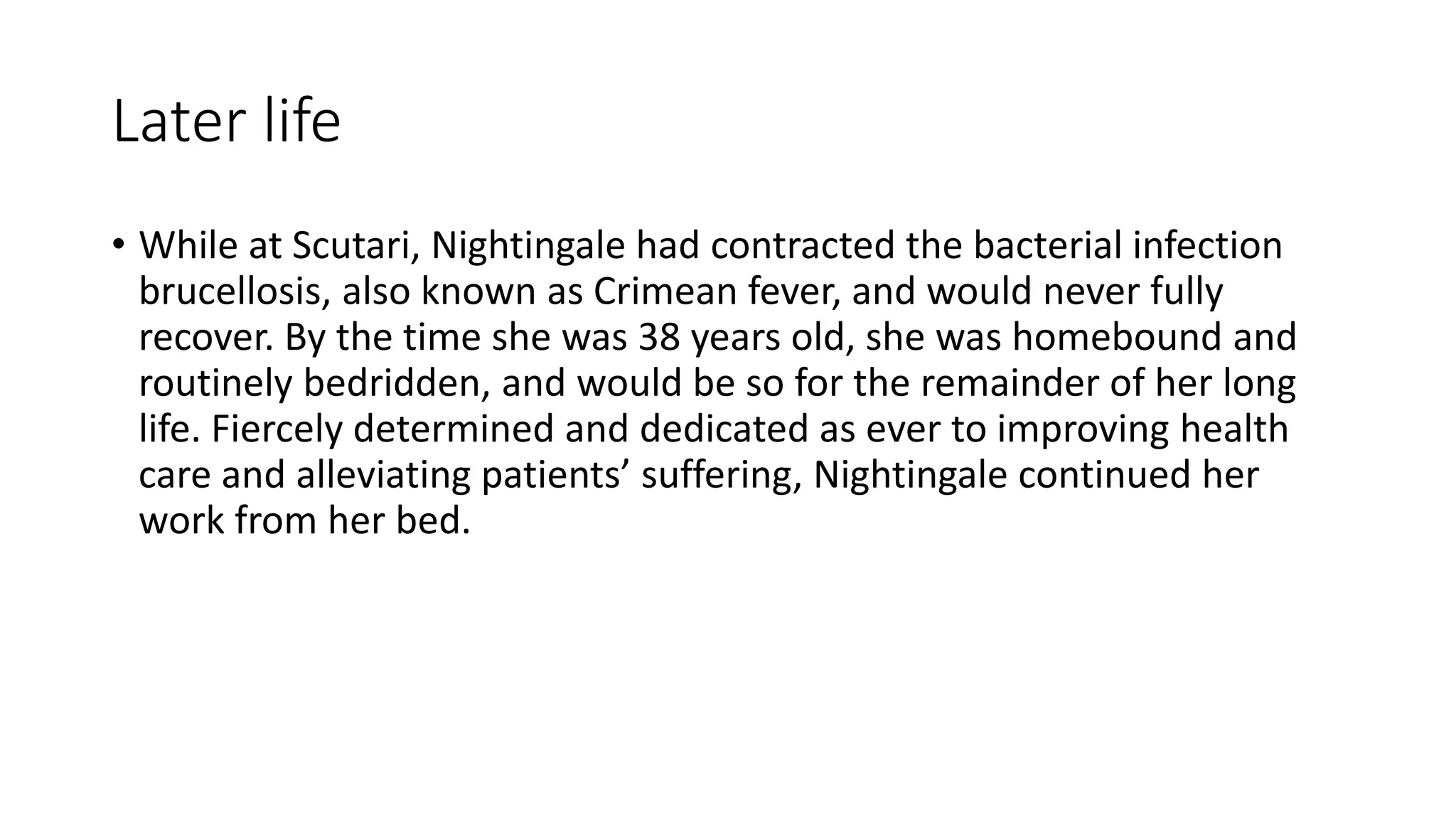Florence nightingale | PPTX