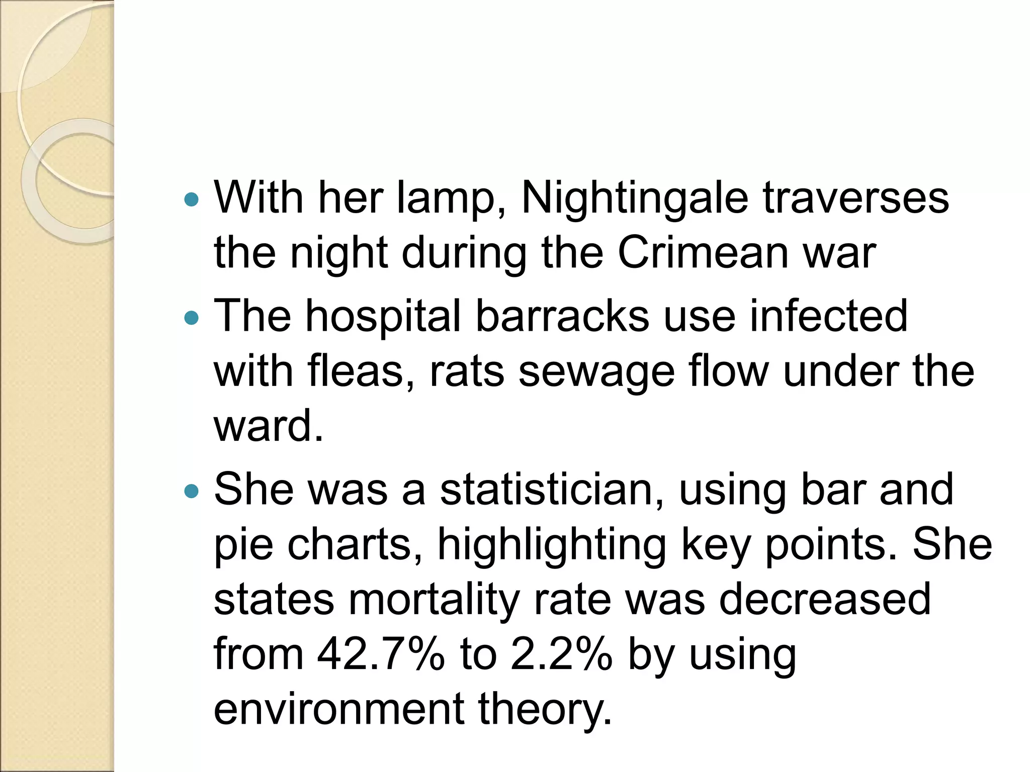 Florence nightingale nursing theory | PPT