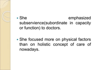 Florence nightingale nursing theory | PPT