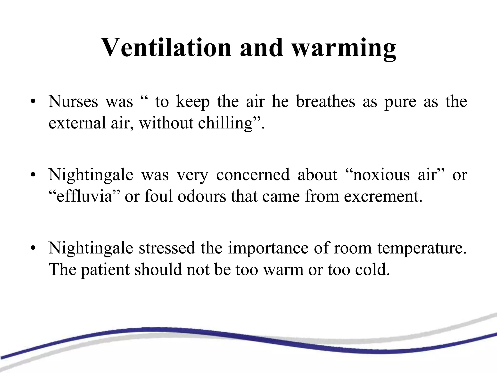Florence nightingale’s environment theory | PPTX