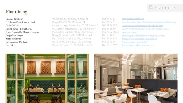 Florence Social Program | PPT