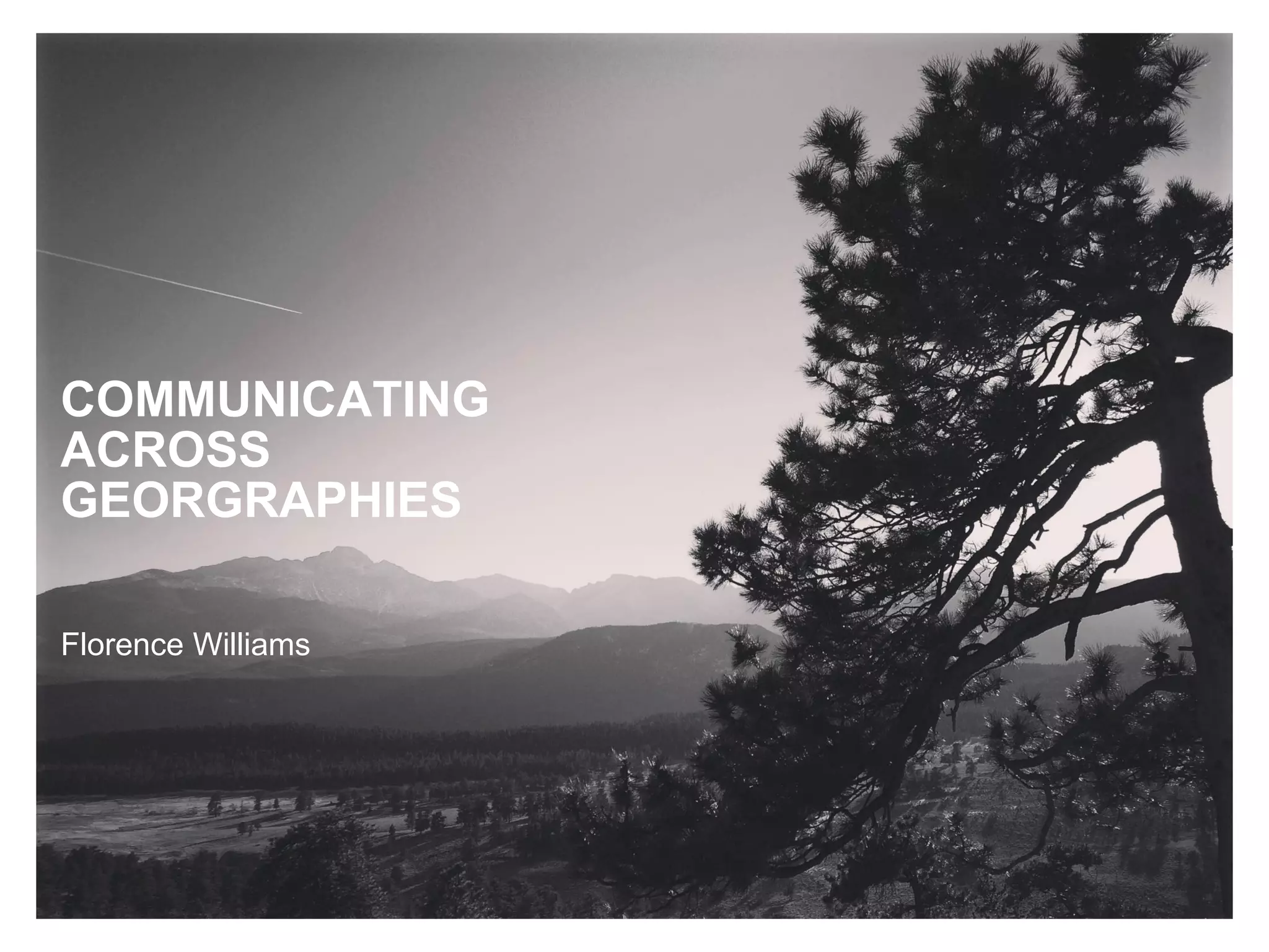 Communication Across Geographies | PDF