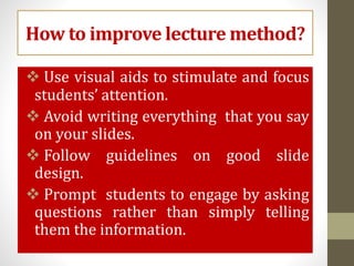 Methods used in Teaching Language and Literature | PPTX