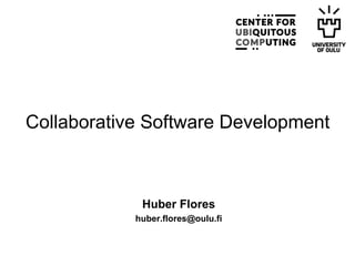 Collaborative Software Development | PDF