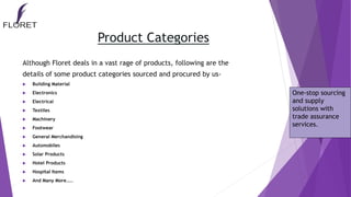 Floret Group - An International Trade Company | PPTX