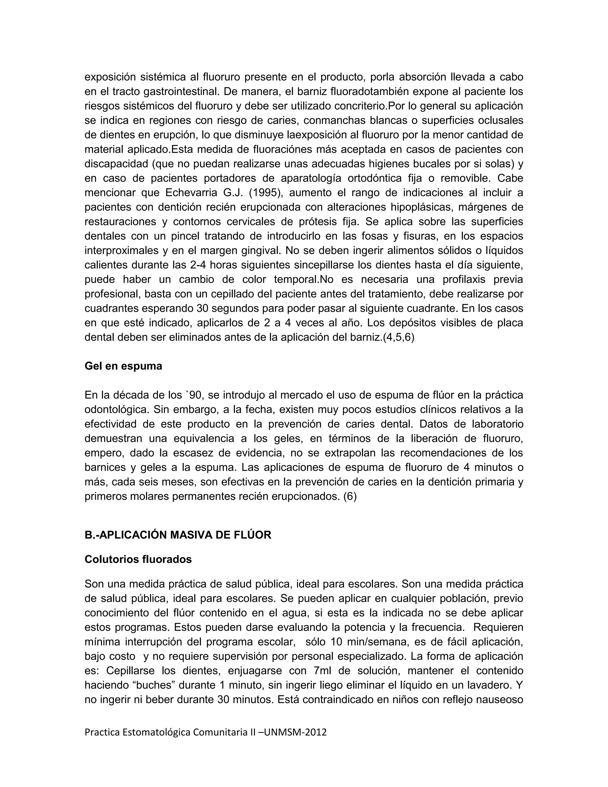 El Flúor generalidades y beneficios | DOCX