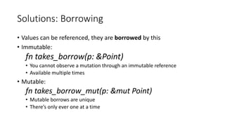 Rust and the coming age of high integrity languages | PPT