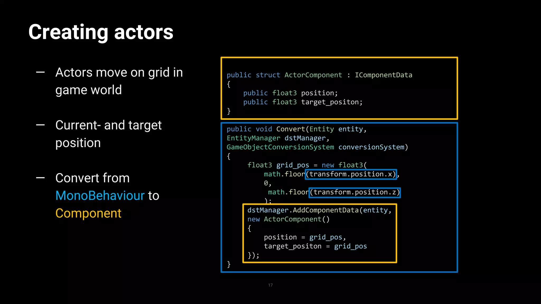 Building A Turn Based Game Prototype Using Ecs Unite Copenhagen 2019 Ppt